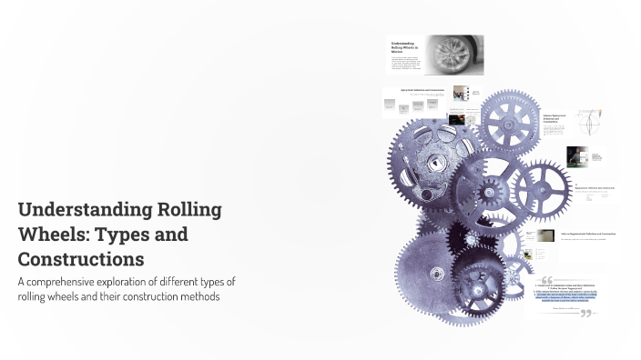 Understanding Rolling Wheels: Types and Constructions by Adil Azaad on ...