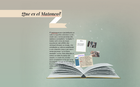 Que es el matoneo? by Cindy Mosquera on Prezi
