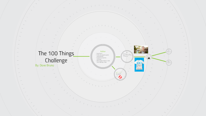 The 100 Things Challenge by Andy Scott on Prezi