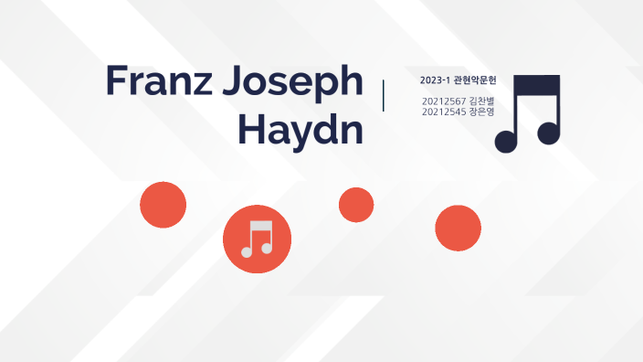 Haydn 하이든 by 찬별 김 on Prezi