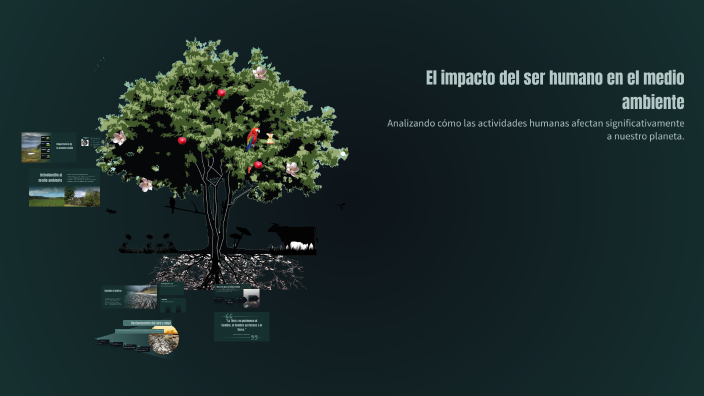 El impacto del ser humano en el medio ambiente by Domenica corte Corte ...