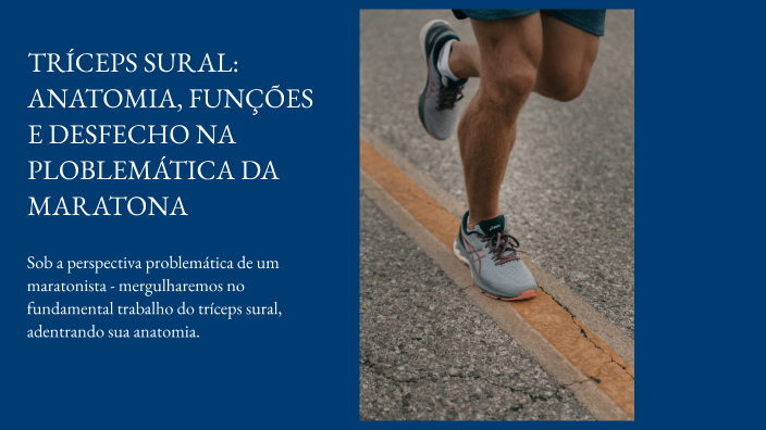 TRÍCEPS SURAL: ANATOMIA, FUNÇÕES E DESFECHO NA PLOBLEMÁTICA DA MARATONA ...