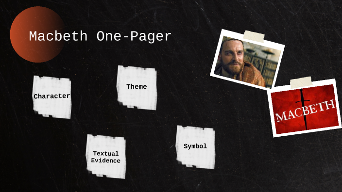 Macbeth One-Pager Formative by Bella GW on Prezi