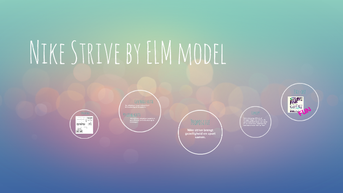 ELM model by on Prezi