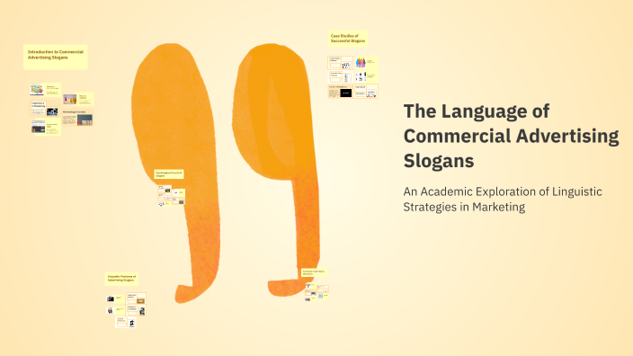 The Language of Commercial Advertising Slogans by Hasmik Sargsyan on Prezi
