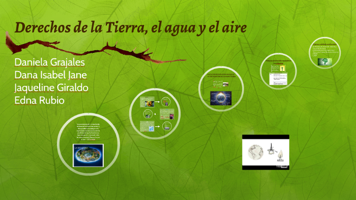 Derechos de la Tierra, el agua y el aire by Edna Rubio on Prezi