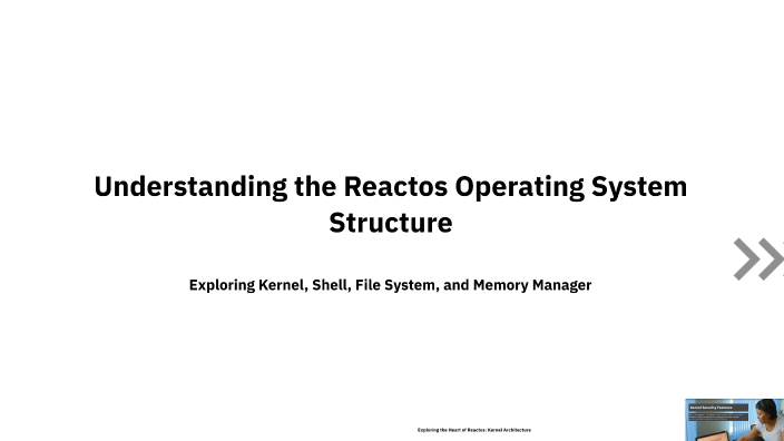 Understanding the Reactos Operating System Structure by antonia sanchez ...