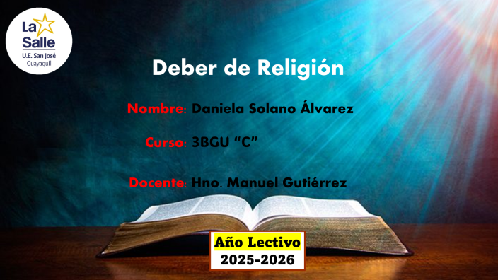 Decálogo sobre la fe y el celo by Daniela Solano Alvarez on Prezi