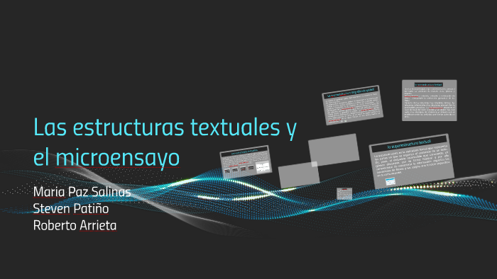 estructuras textuales by Roberto Arrieta on Prezi