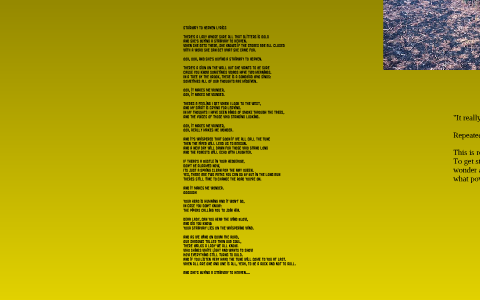 Stairway to Heaven- Led Zeppelin by Patrick Tovar on Prezi