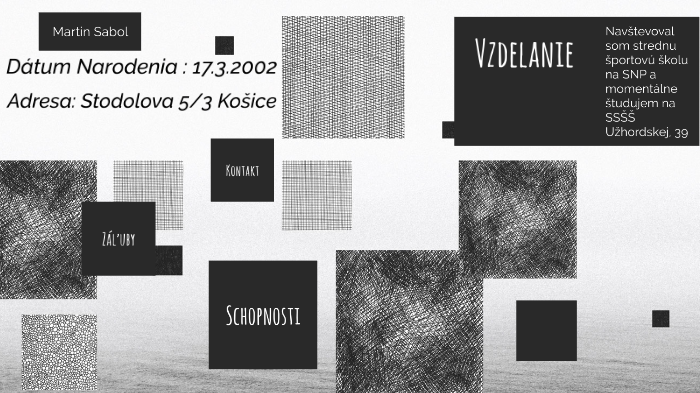 Životopis by Martin Sabol on Prezi