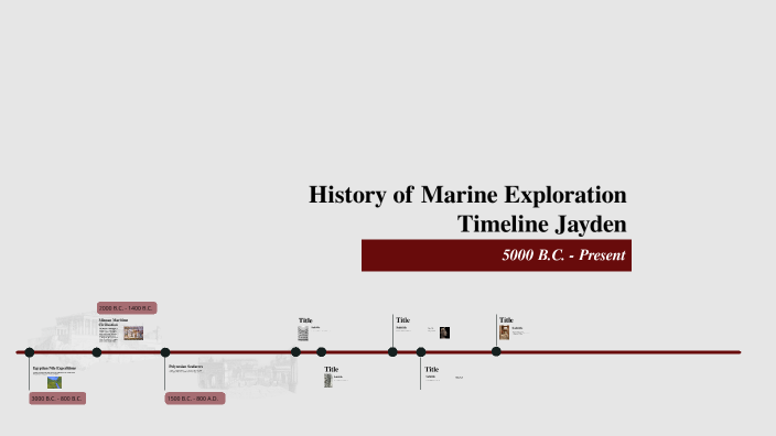 Marine Science Timeline by Jayden Stephenson on Prezi
