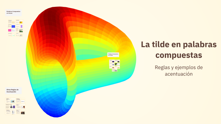 La tilde en palabras compuestas by Luisa Rodríguez on Prezi