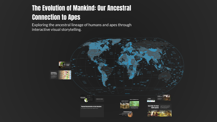 The Evolution of Mankind: Our Ancestral Connection to Apes by Bríet ...