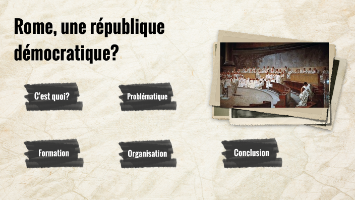 Rome, une République démocratique? by María Cánovas del Castillo on Prezi