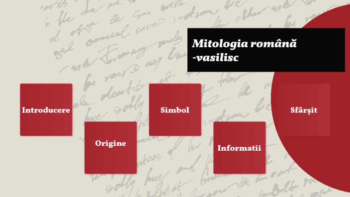 prezentare enciclopedie romana vasilisc by Lelia Nicolaescu on Prezi