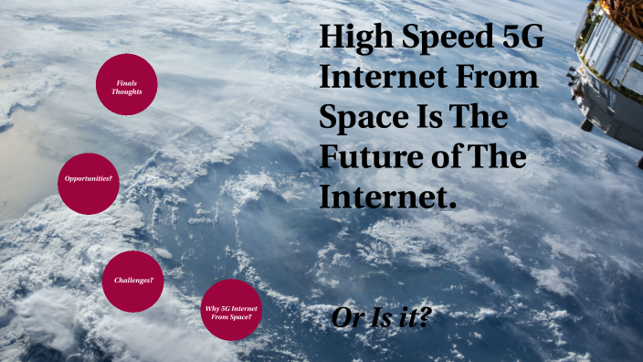 High Speed Internet From Space Is The Future of The Internet by Anisjon ...