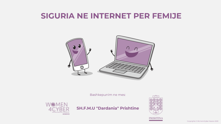 Siguria ne internet per femije by Women4Cyber Kosova on Prezi