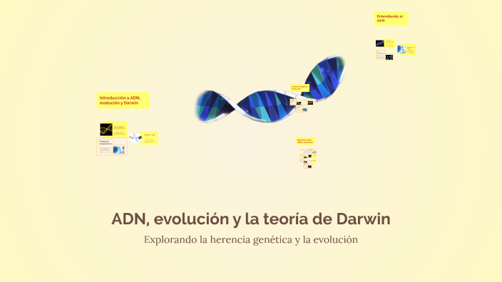 ADN, evolución y la teoría de Darwin by Valentina Pastorino on Prezi