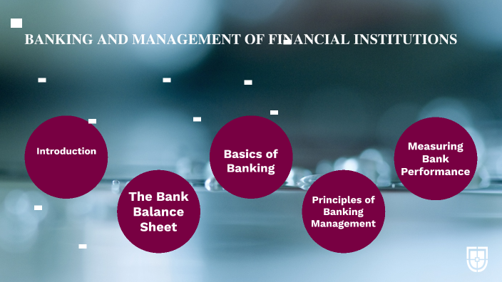 BANKING AND MANAGEMENT OF FINANCIAL INSTITUTIONS by Eesha Khan Niazi ...