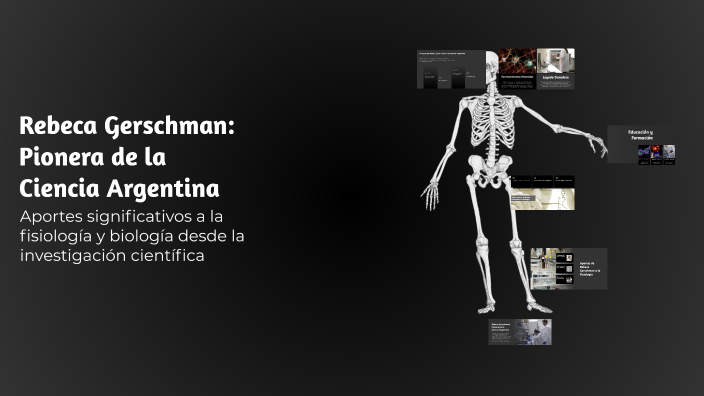 Rebeca Gerschman: Pionera de la Ciencia Argentina by SOFIA DOMINGUEZ ...