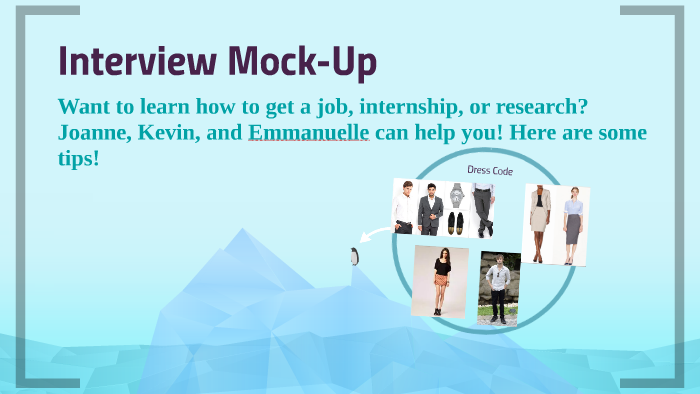 Interview Mock-Up by on Prezi