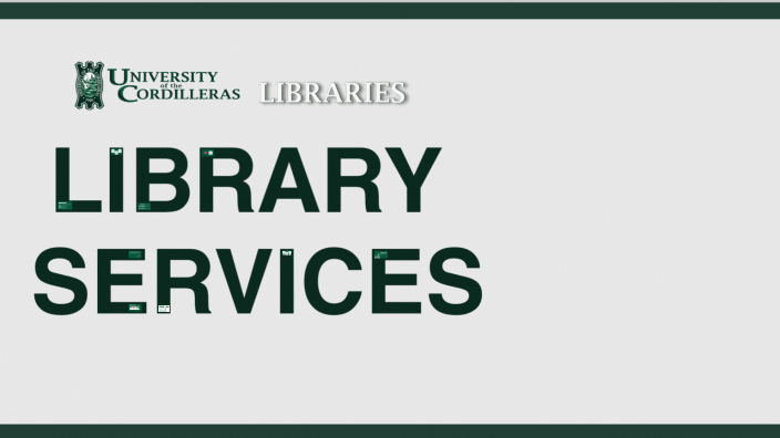Library Service by Libraries @UC on Prezi