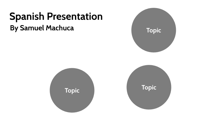 Spanish Presentation by Samuel Machuca on Prezi
