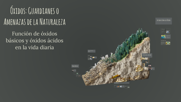 Óxidos: Guardianes o Amenazas de la Naturaleza by FIDEL LAURA LIZARBE ...
