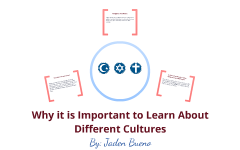 Why it is Important to Learn About Different Cultures by Jaden Bueno on ...