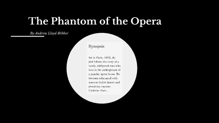 The Phantom of the Opera by Andrew Lloyd Webber by taylor oleary on Prezi