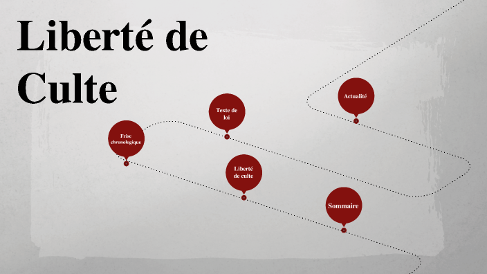 Liberté de culte by Ghali Benjelloun on Prezi