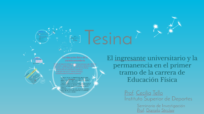 Tesina by on Prezi