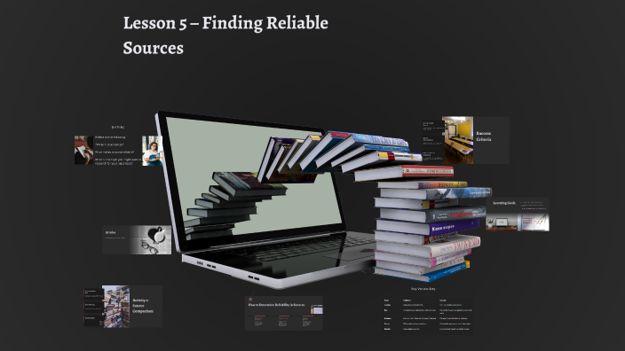 Lesson 5 – Finding Reliable Sources by Tyler Tillmann on Prezi
