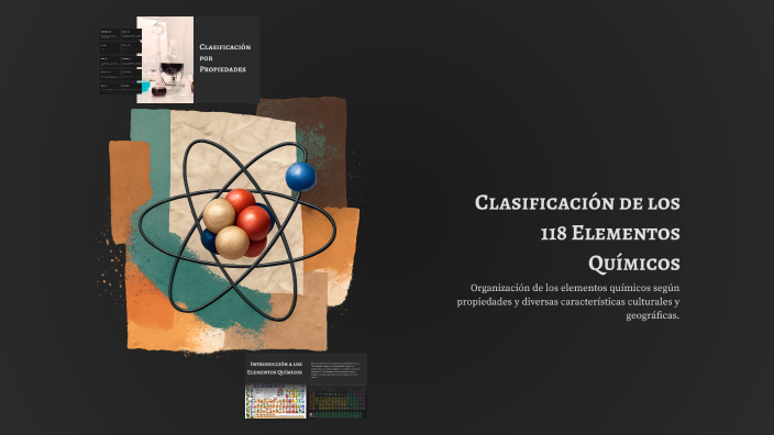 Clasificación de los 118 Elementos Químicos by Renata D az G mez on Prezi