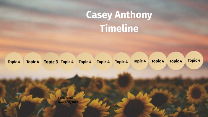 Casey Anthony Timeline by Lana Brohl on Prezi