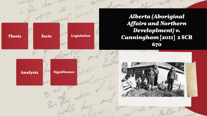 Alberta v. Cunningham by Beth Ford on Prezi