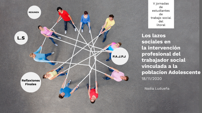 LOS LAZOS SOCIALES EN LA INTERVENCION PROFESIONAL DEL TRABAJADOR SOCIAL ...