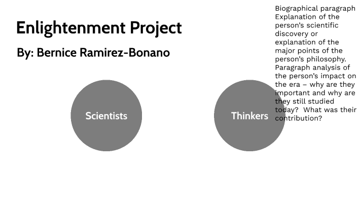 Enlightenment Project by BERNICE RAMIREZ BONANO (Student) on Prezi