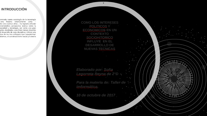 COMO LOS INTERESES POLITICOS Y ECONOMICOS EN UN CONTEXTO SOC by odette ...