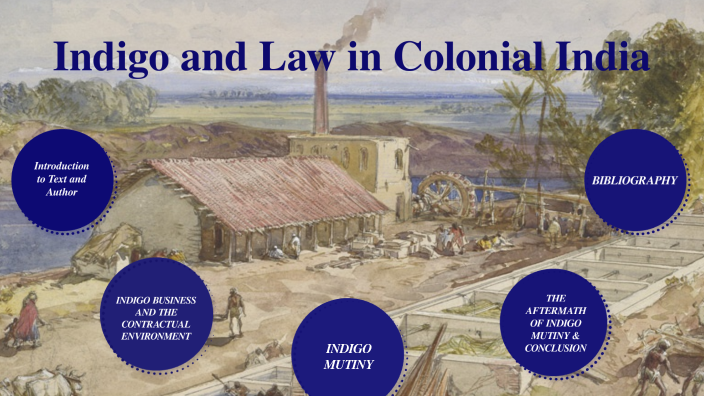 Indigo and Law in Colonial India by Adya Srestha on Prezi