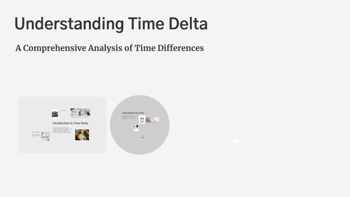 Understanding Time Delta by yash dalvi on Prezi