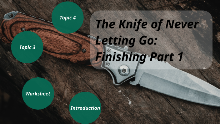 The Novel ‘The Knife of Never Letting Go’ by Patrick Ness : Finishing ...