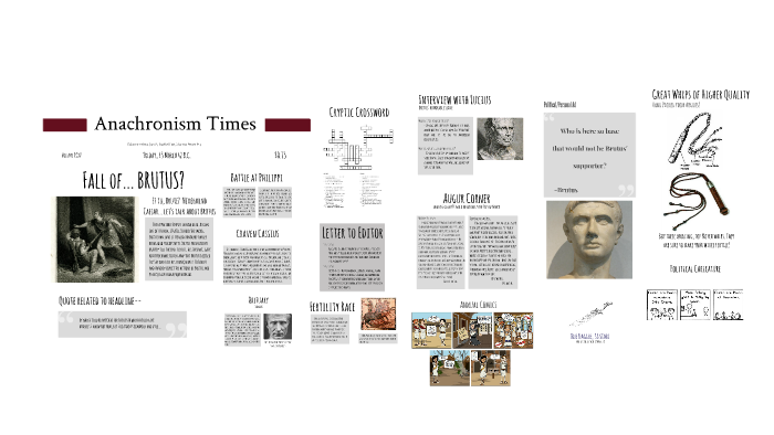 Julius Caesar Newspaper by Olivia Jacob, Rachel Lee, Marina Perez by ...