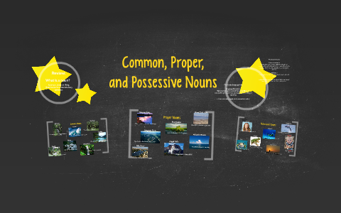 Common, Proper, and Possessive Nouns by on Prezi