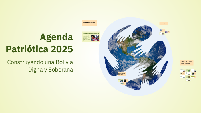Agenda Patriótica 2025 by Victoria Arancibia Villavicencio on Prezi