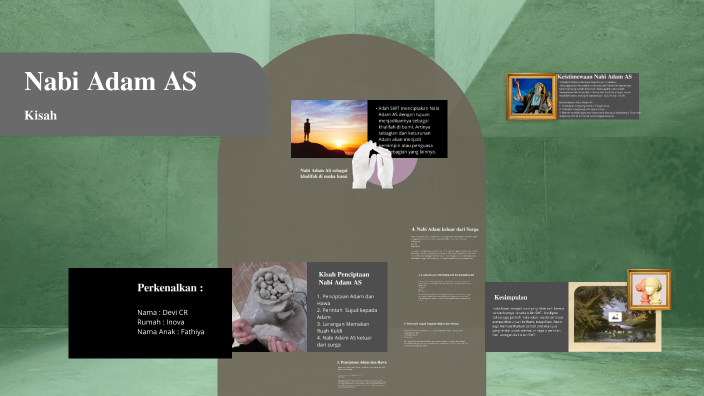 The Story of Prophet Adam (AS) by devi resmi on Prezi