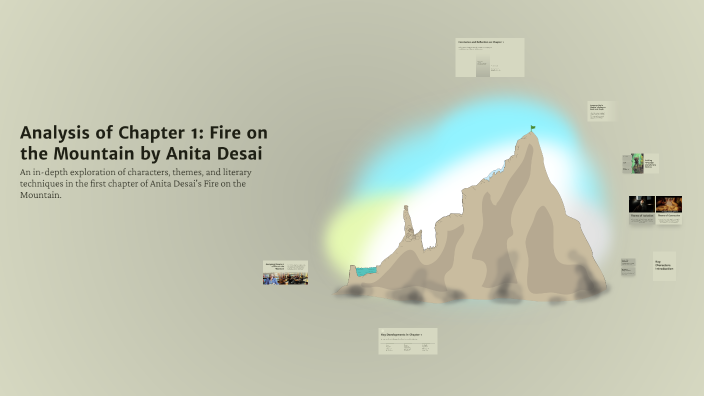 Analysis of Chapter 1: Fire on the Mountain by Anita Desai by Phyllis ...