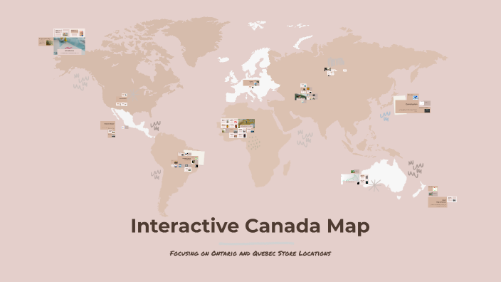 Interactive Canada Map by Alana Spadafora on Prezi