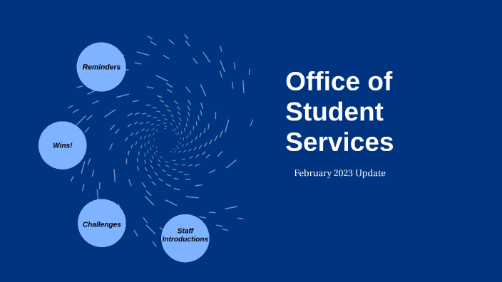 Student Services Update by Jessica Williams on Prezi